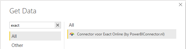 2.2 Gebruik Connector - Power BI Connector