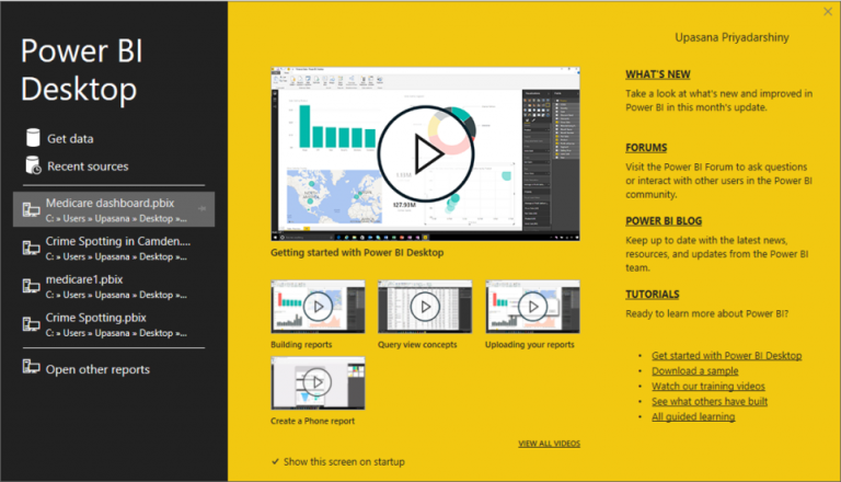 Online videotraining Power BI - Power BI Connector