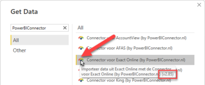 Updating the connector - Power BI Connector