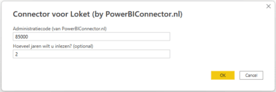 2.2 Gebruik Connector - Power BI Connector