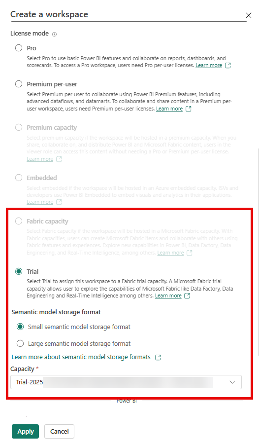 2.1 Configure notebook - Power BI Connector